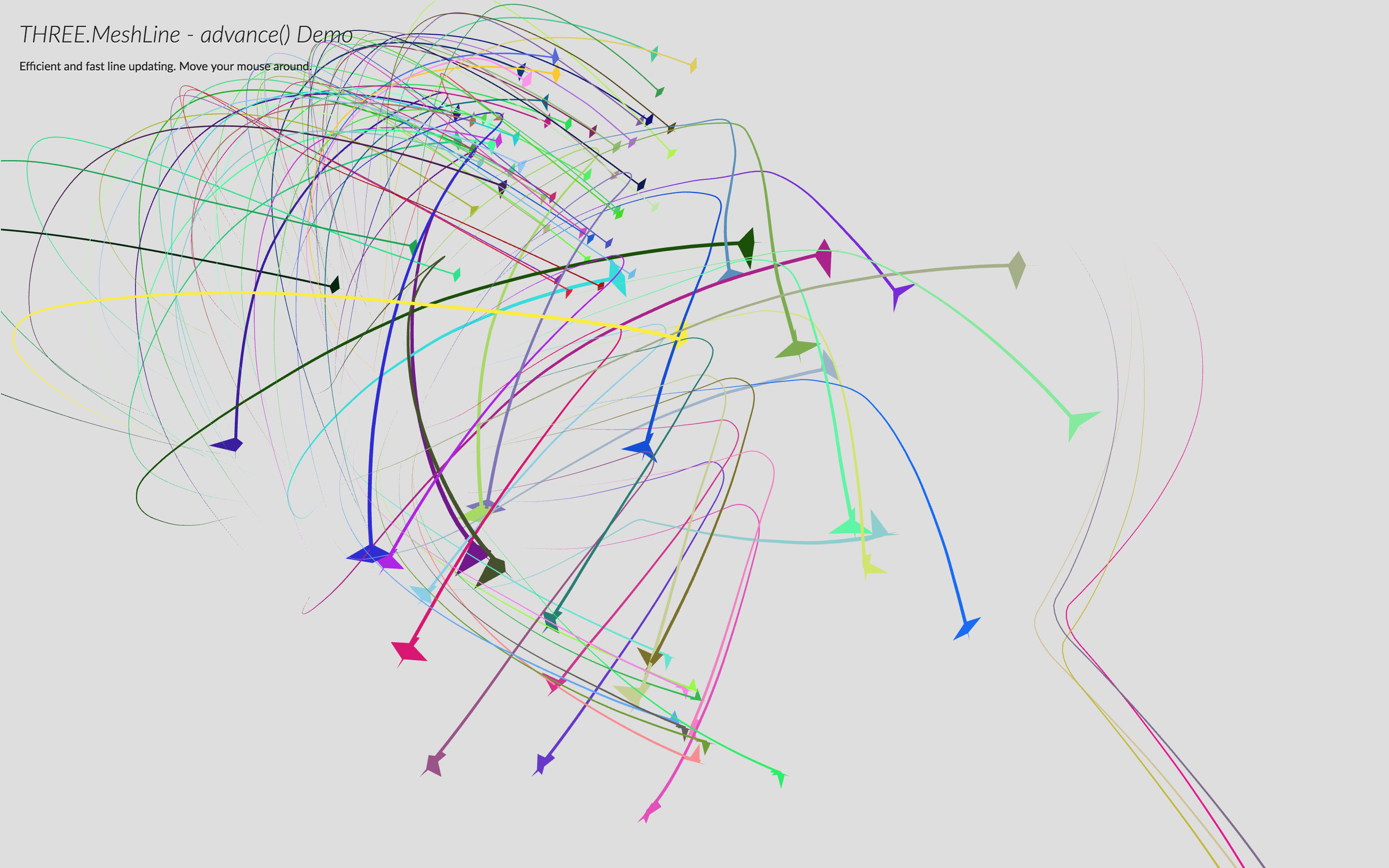 MeshLine | THREE.MeshLine