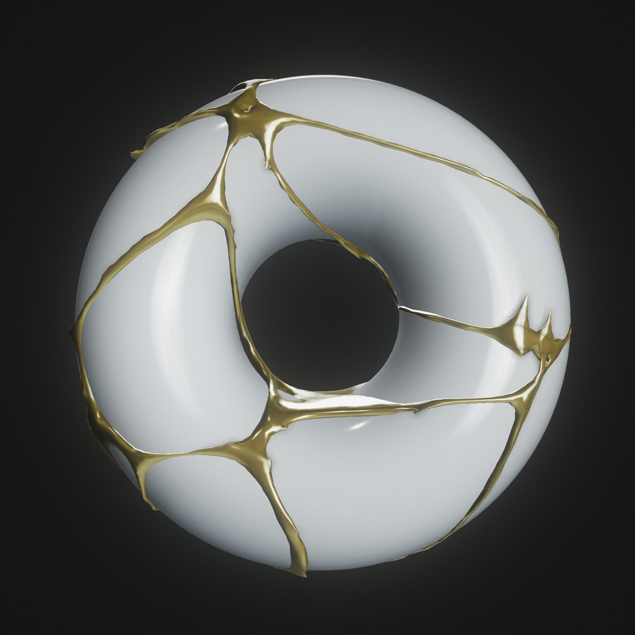 Genuary 2022 - Day 31 - Negative space